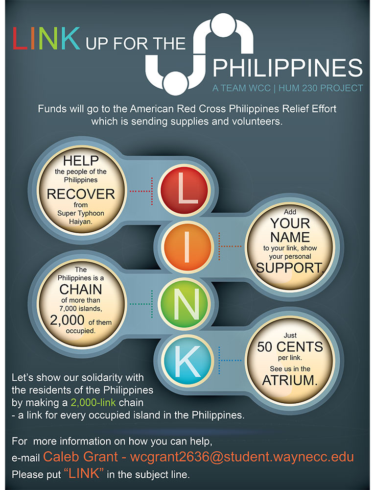 Linking Up For The Philippines - Wayne Community College | Goldsboro, NC