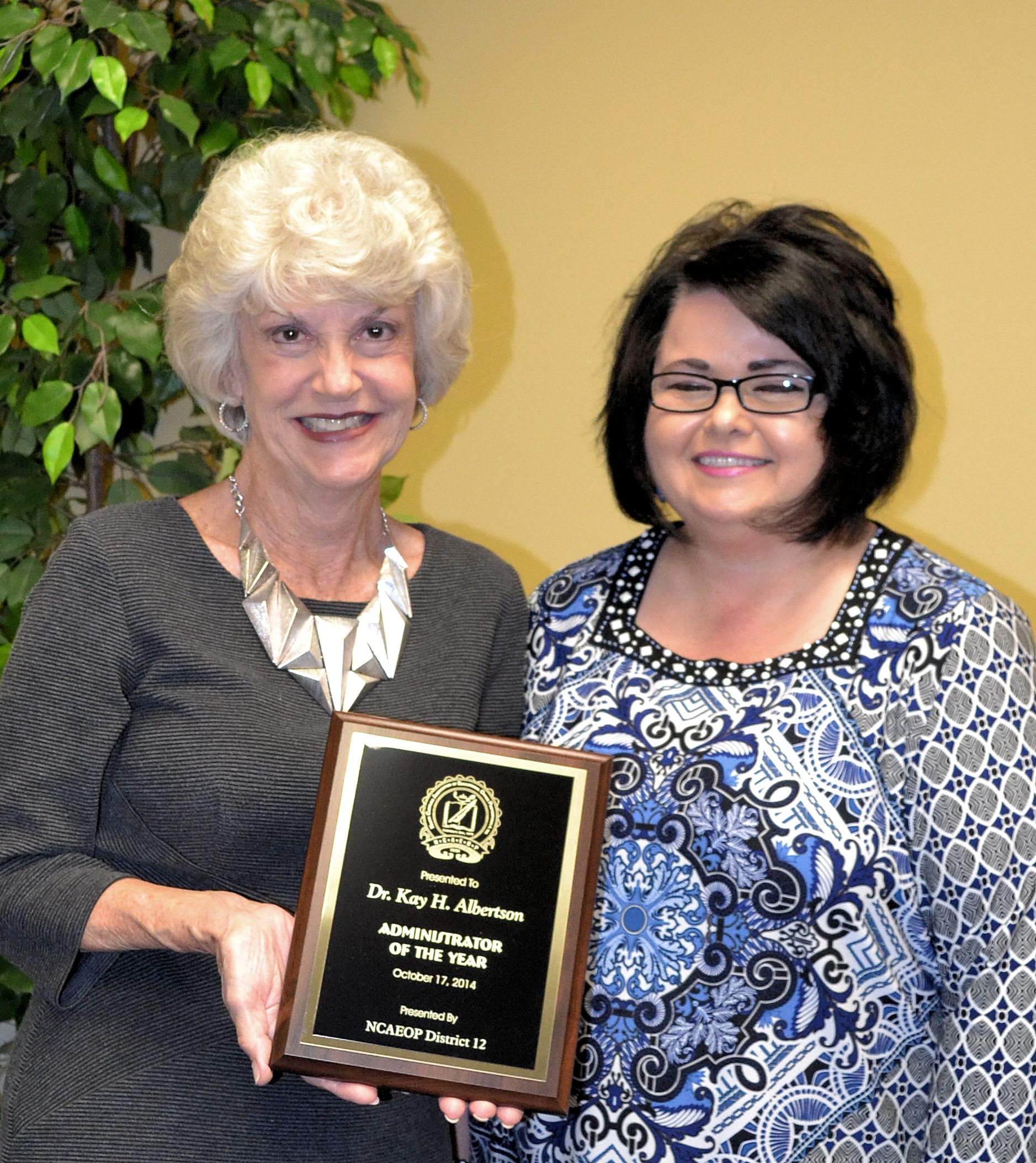 Albertson Honored - Wayne Community College | Goldsboro, NC
