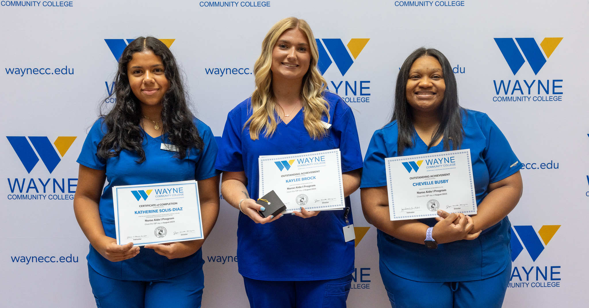 Allied Health Students Graduate from WCC - Wayne Community College ...