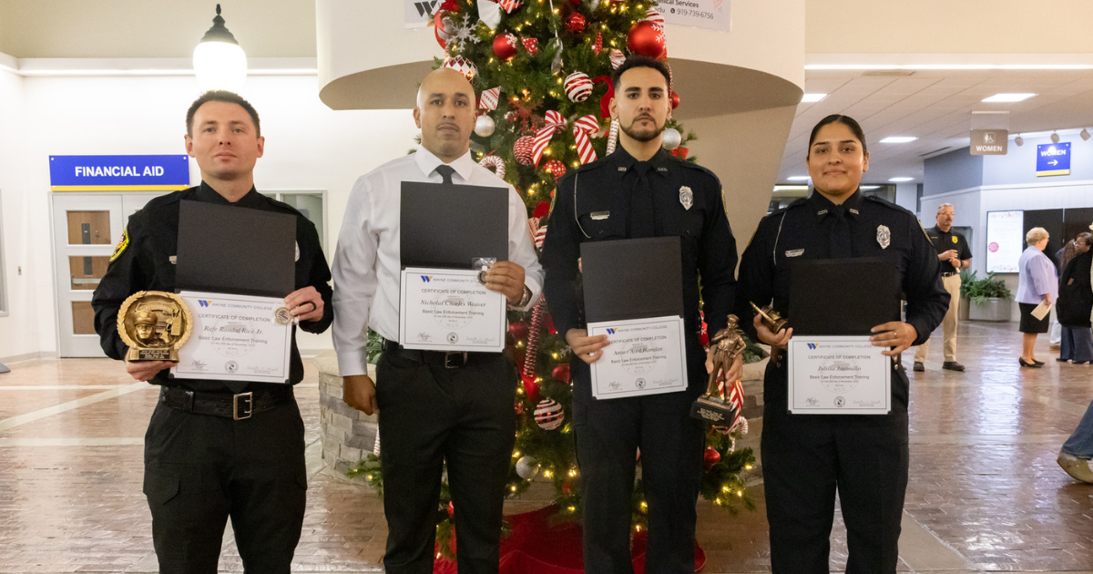 WCC Graduates 87th Class of Law Enforcement Cadets - Wayne Community ...