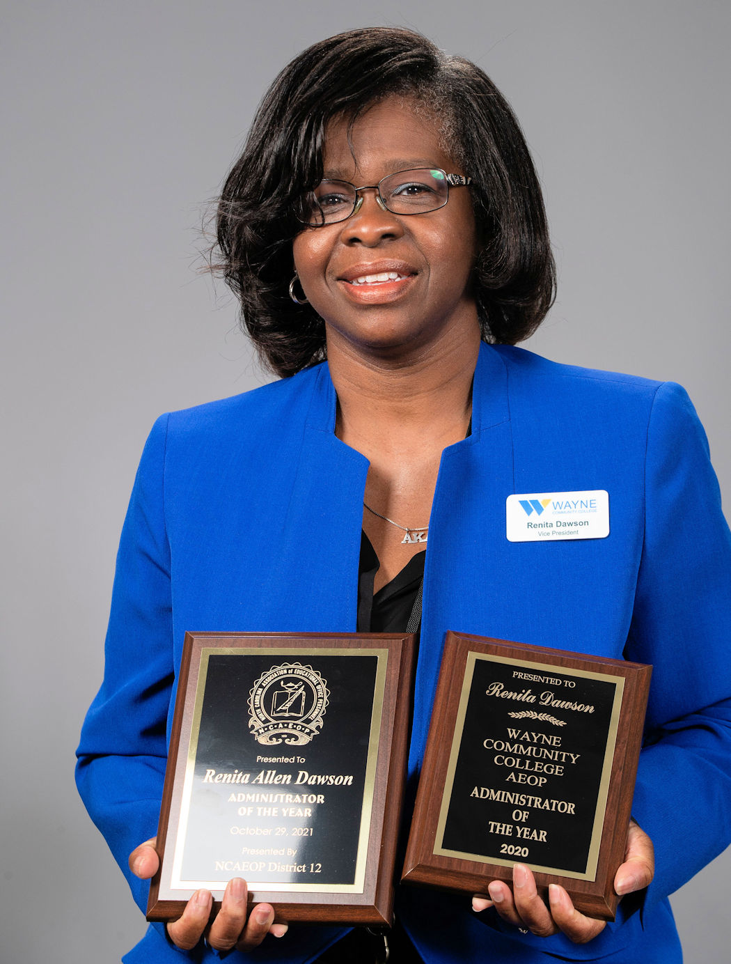 Dawson Receives Administrator Awards - Wayne Community College ...