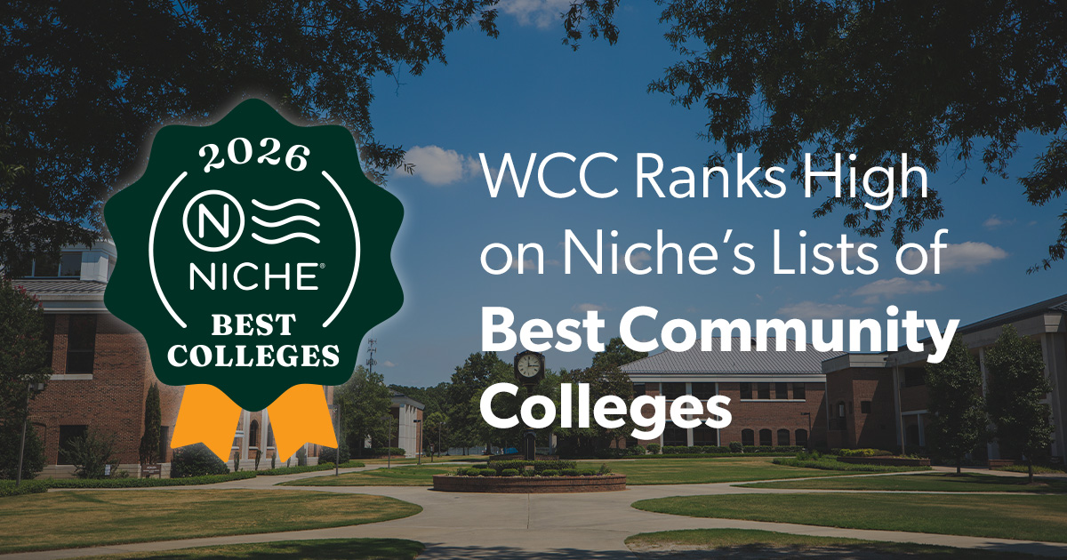 WCC Ranks High on Niche’s Lists of Best Community Colleges - Wayne Community College | Goldsboro, NC